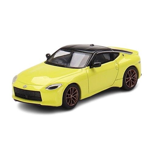 Toys Mini GT 1 64 Nissan Fairlady Z Proto Spec Ikazuchi Yellow
