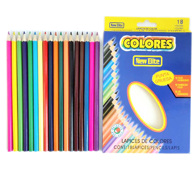 Office & Stationery :: New Elite Coloures 18's