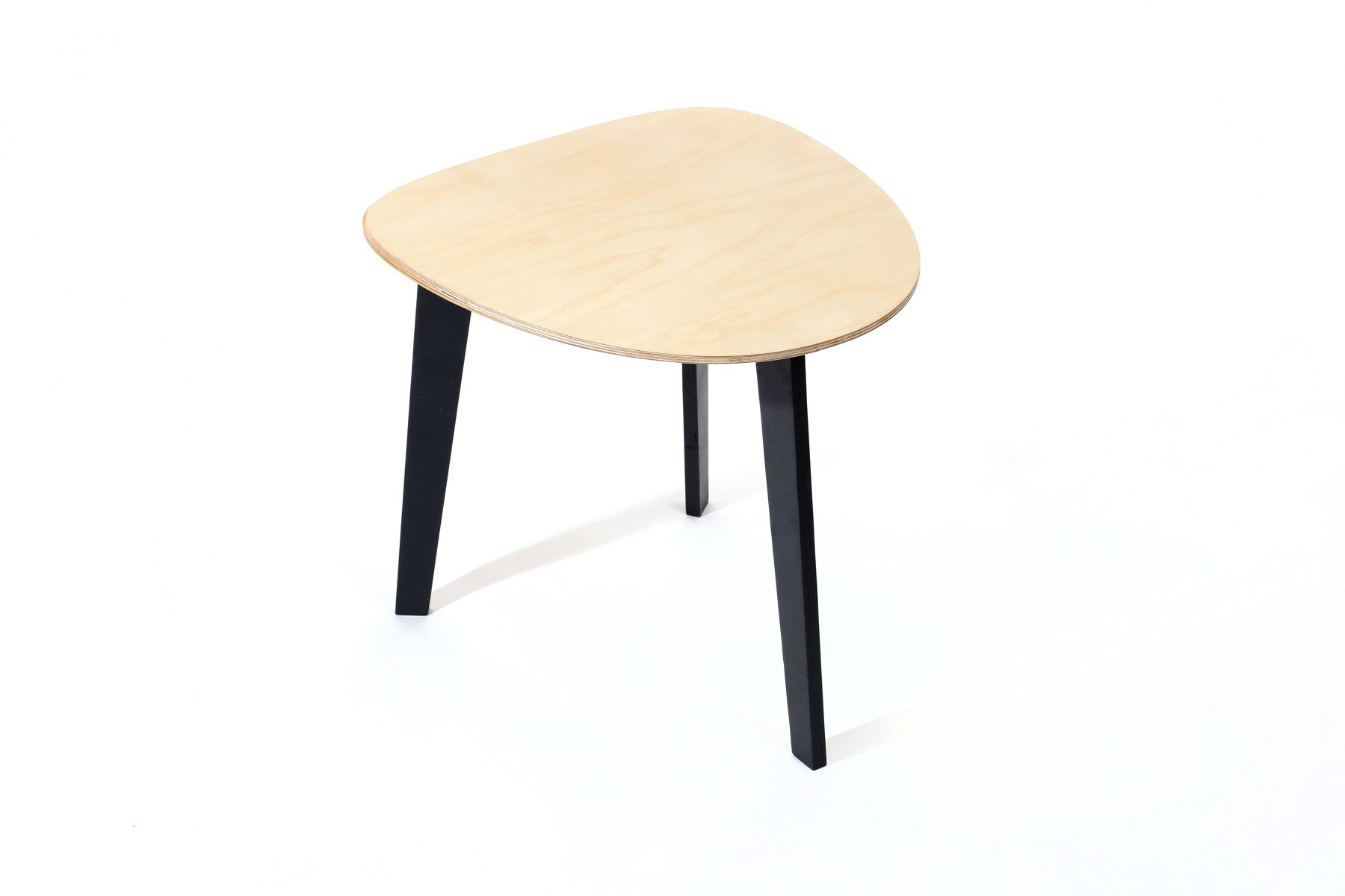 Home & Appliances :: Plectrum Side Table - Birch & Black