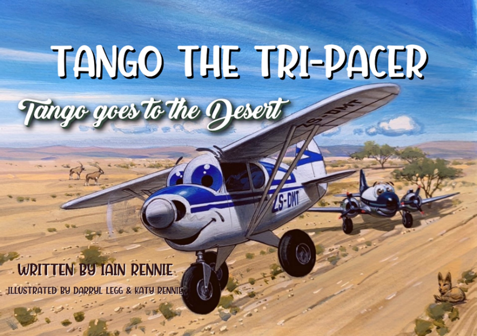 Books :: Tango The Tri-Pacer: Tango goes to the desert by Iain Rennie ...