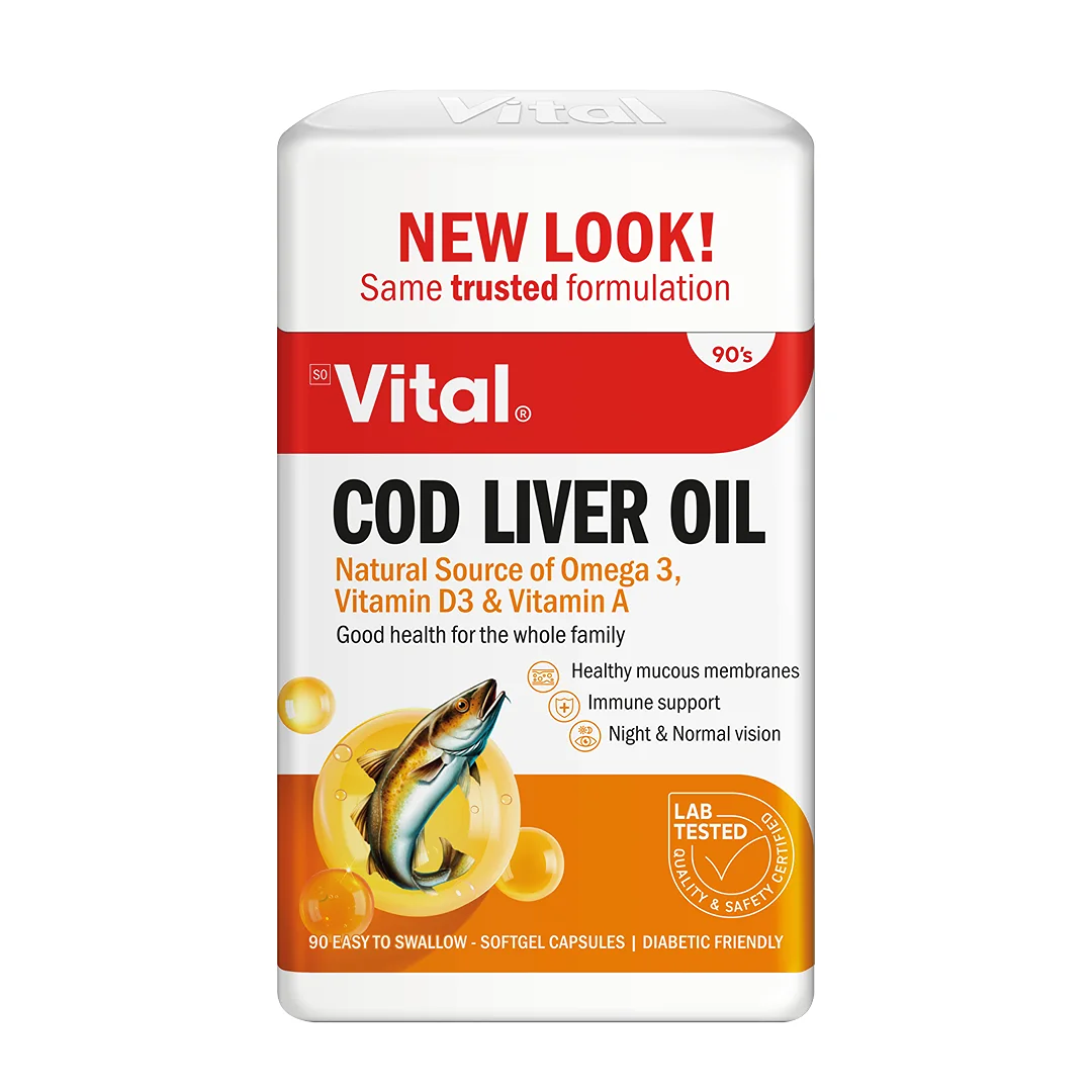 Vital COD LIVER Oil CAPS 90